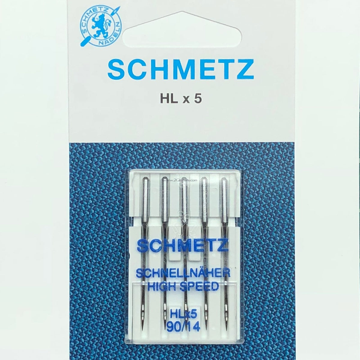 SCHMETZ HLx5 (130/705 H) Sewing Machine Needles (5pc pack) – 2Quilters