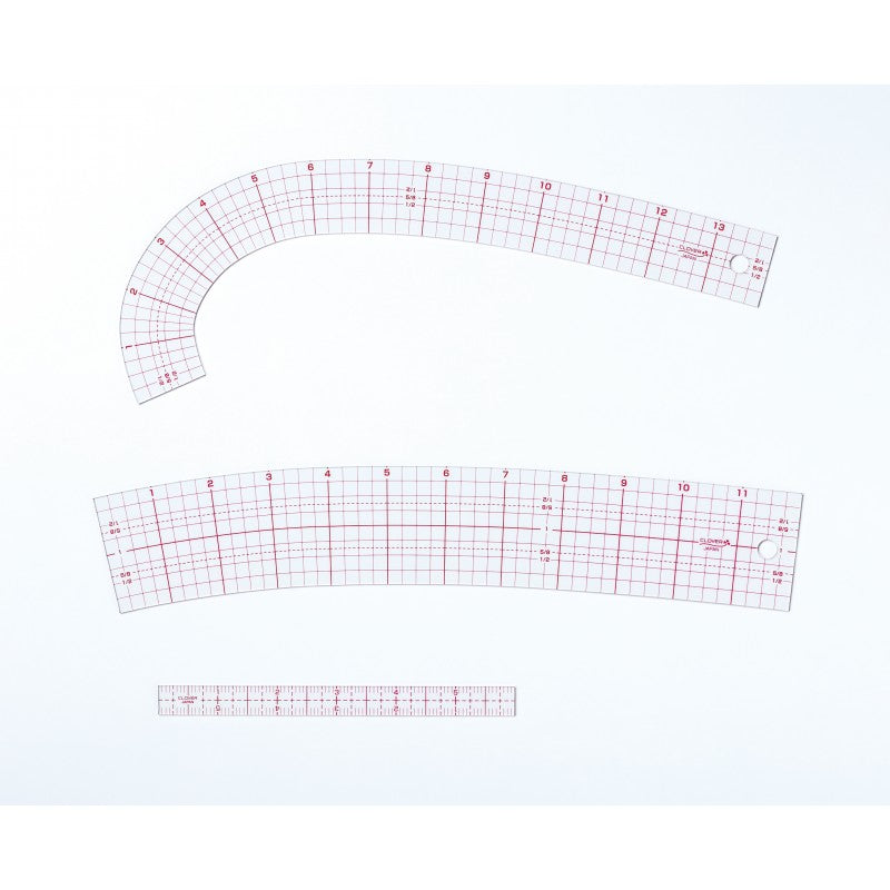 Clover - Curve Rulers with Mini Ruler Set – 2Quilters